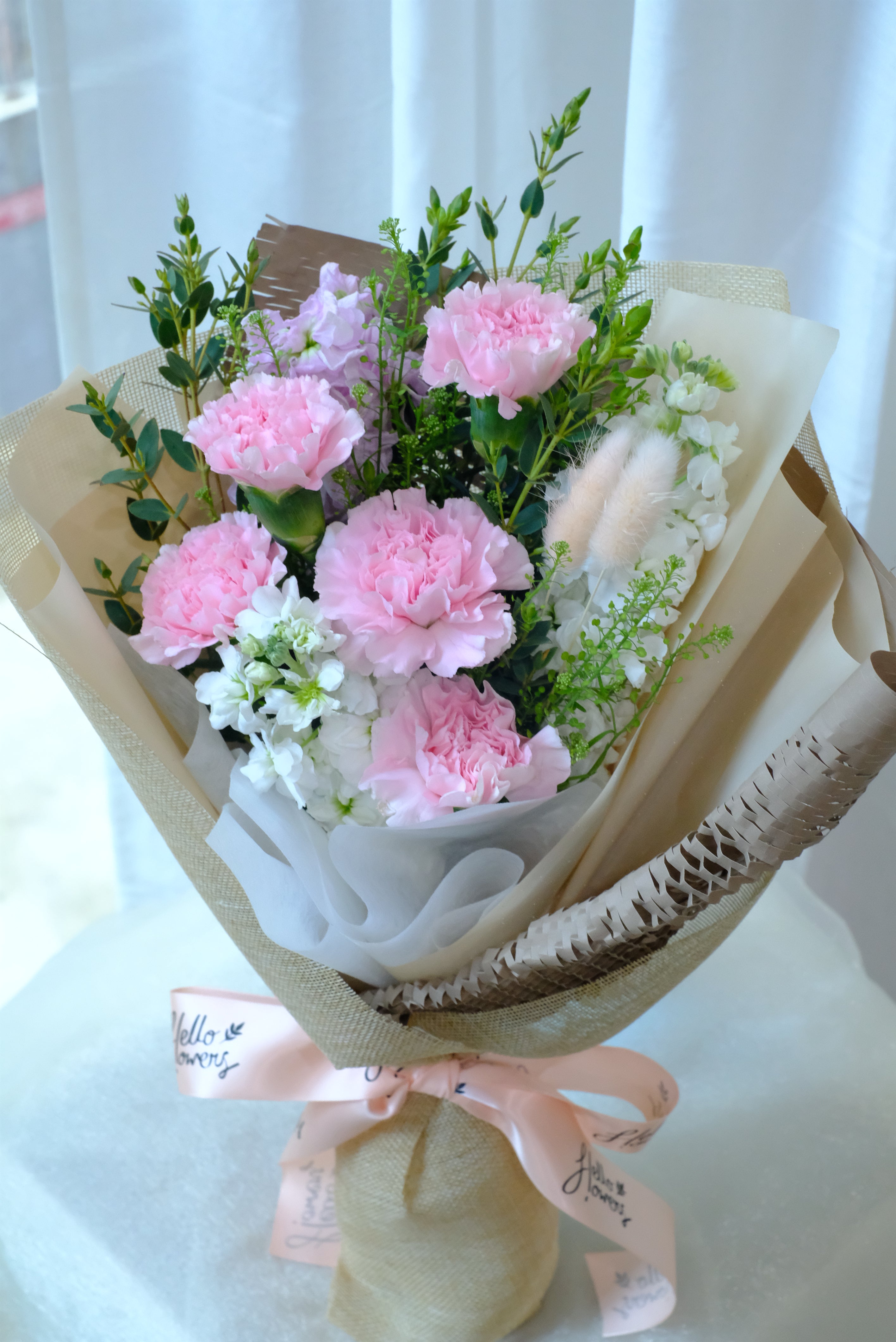 Grace - Carnation Bouquet – Hello Flowers! Singapore