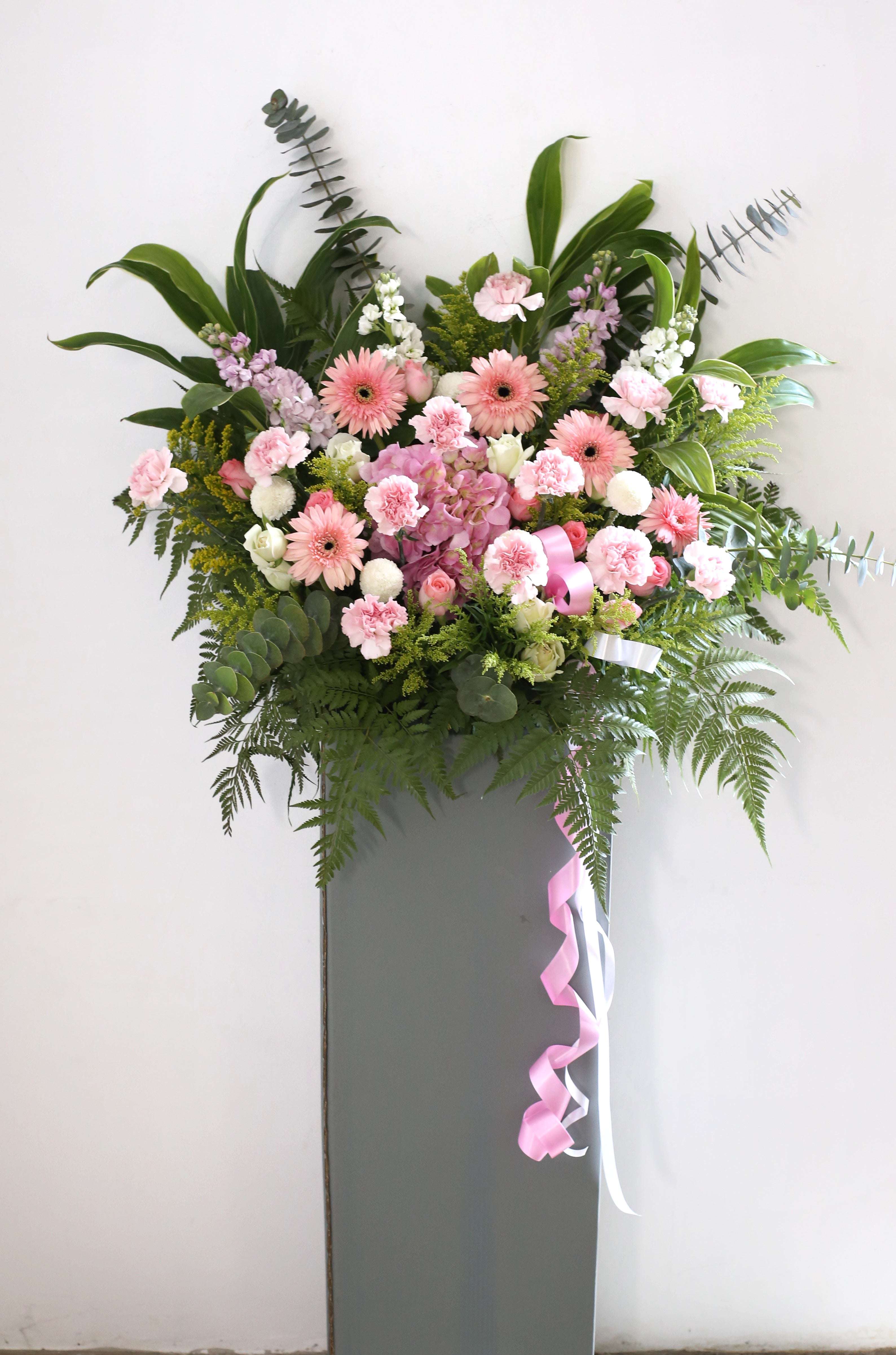 Warmest Wishes - Congratulatory Stand (Pink & Pastel) – Hello Flowers ...