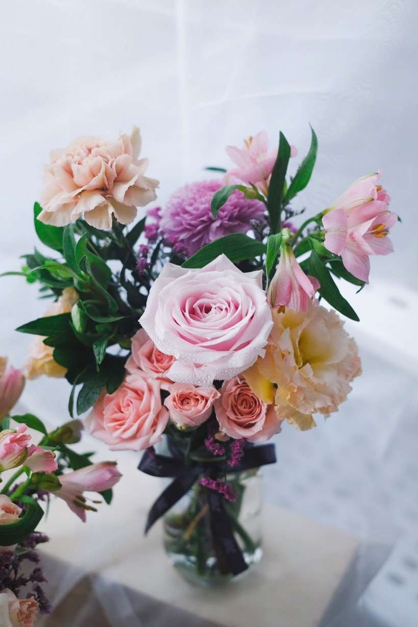 Petite Bouquet | Daily Jar Flowers | Crafted Flowers Free Same Day ...